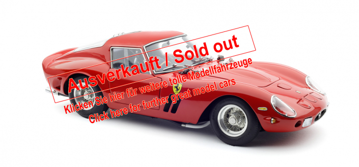 CMC Ferrari 250 GTO, London Motor Show 1962, Ron Fry - CMC GmbH & Co. KG