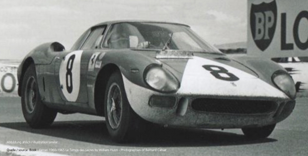 CMC Ferrari 250 LM, Reims 12h 1964, #8, Chassis 5909, Surtees/Bandini ...