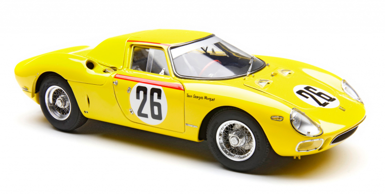 CMC Ferrari 250 LM, 2nd 24H France 1965, #26, Chassis 6313, Dumay ...